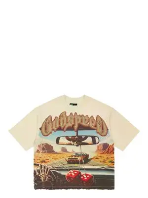 GODSPEED On The Run Ii Graphic-print T-shirt - Neutrals