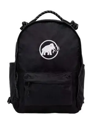 MAMMUT Logo Embroidered Backpack - Black