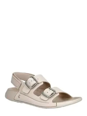 Ecco Buckle-fastening Slingback Sandals - Neutrals