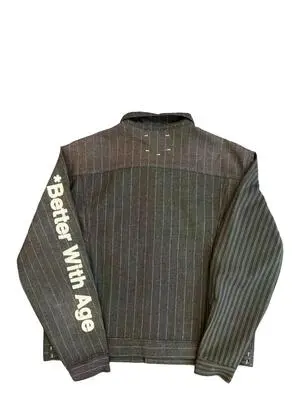 BETTER WITH AGE Eastman Striped Jacket - Grey