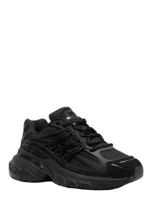 Adidas Lace-up Sneakers With Chunky Rubber Sole - Black