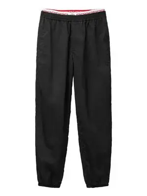 Versace Nylon Joggers - Black