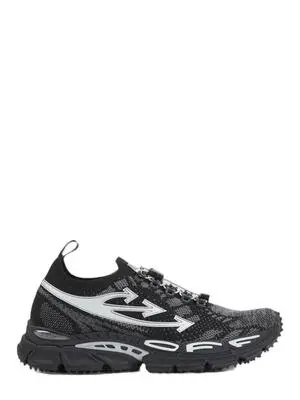 Off-White Be Right Back Intarsia Knit Sneakers - Black