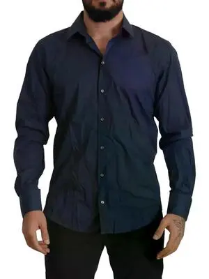 Dolce & Gabbana Martini Slim-fit Shirt - Blue