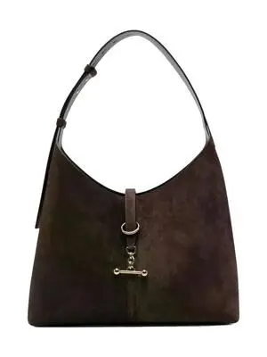 Strathberry Suede Shoulder Bag - Brown