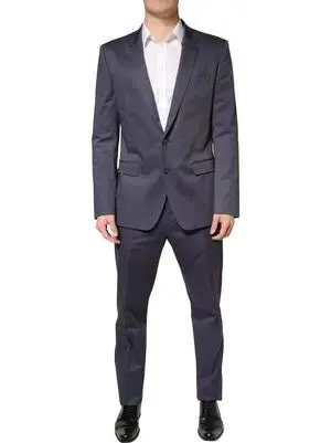 Dolce & Gabbana Tailored Single-breasted Suit - Blue