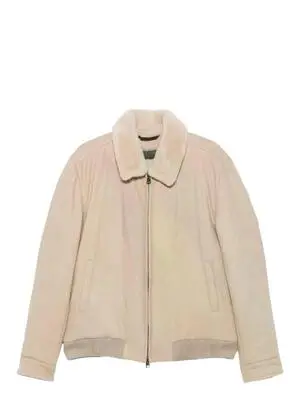 MANZONI 24 Zip-up Jacket - Neutrals