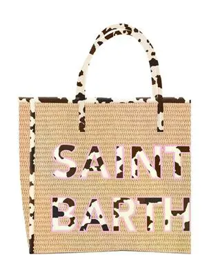 MC2 SAINT BARTH Medium Vivian Tote Bag - Neutrals