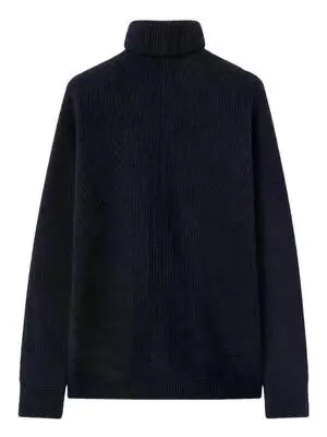 RETORI Ribbed-knit Cashmere Sweater - Blue