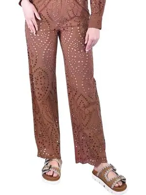 MC2 SAINT BARTH Inez Trousers - Brown