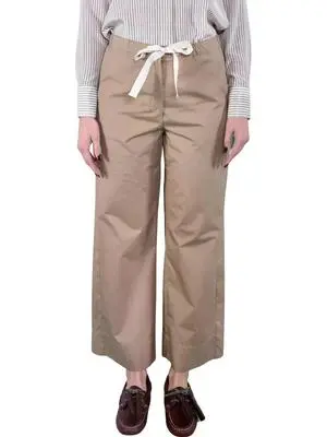 Max Mara Drawstring Straight-leg Trousers - Neutrals