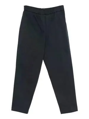 Fabiana Filippi Elasticated Waist Straight-leg Trousers - Blue