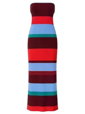 BAOBAB Mambo Strapless Maxi Dress - Red