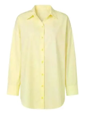 BAOBAB Wayra Resin-embellished Back-slit Shirt - Yellow