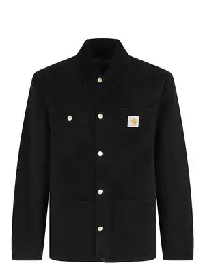 Carhartt Work In Progress Michigan Corduroy-collar Jacket - Black