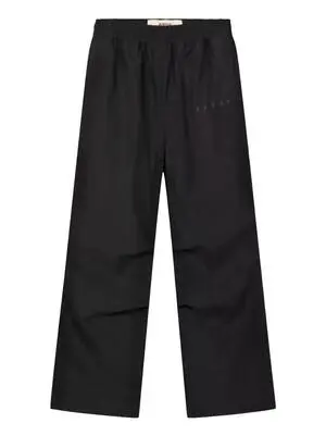 ROUGH. Elasticated-waist Track Pants - Black