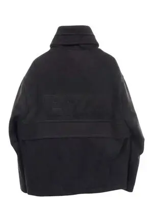 LOUIS VUITTON Embossed Logo Blouson Jacket - Black