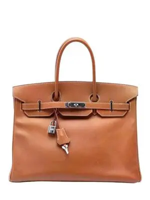 Hermès 2009 Epsom Birkin 35 Handbag - Brown