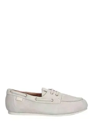Moschino Suede Boat Shoes - Grey