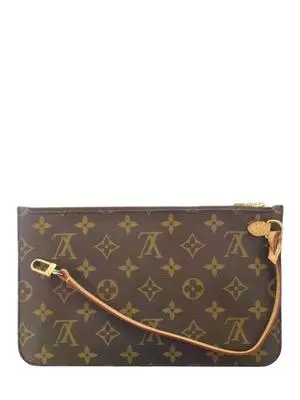 LOUIS VUITTON 2016 Monogram Neverfull Mm Tote Bag - Brown