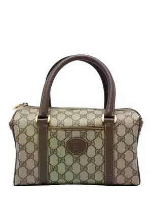 Gucci Gucci 20th Century GG Supreme Boston Bag Neutrals