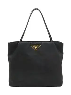 Prada Tessuto Tote Bag - Black