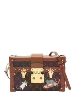 LOUIS VUITTON Petite Malle Crossbody Bag - Brown