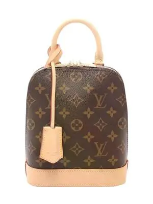 LOUIS VUITTON Monogram Alma Backpack - Brown