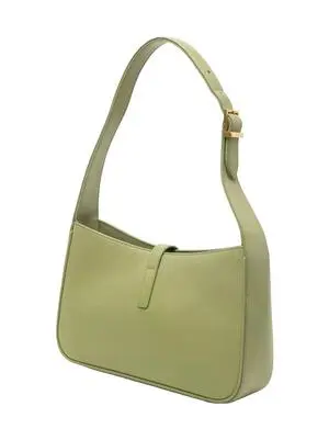 Saint Laurent Smooth Calfskin Le 5 A 7 Shoulder Bag - Green