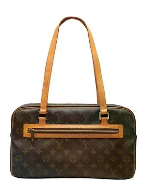 LOUIS VUITTON Monogram Canvas Cite Gm Shoulder Bag - Brown