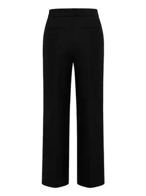 LGN LOUIS GABRIEL NOUCHI Straight-leg Trousers With Zip Detail - Black