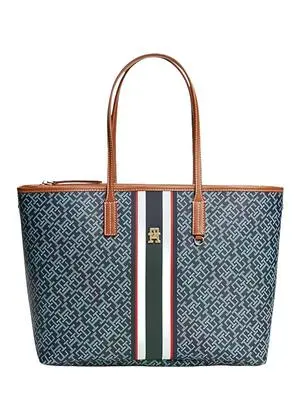 Tommy Hilfiger Monogram Tote Bag - Blue