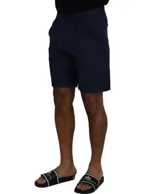 Dolce & Gabbana Pleated Chino Shorts - Blue