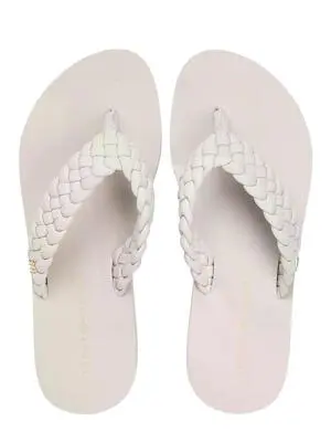 Tommy Hilfiger Braided Platform Sandals - Grey