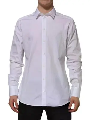 Dolce & Gabbana Slim-fit Shirt - White