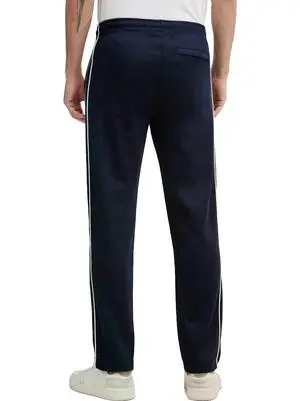 Lacoste Side-stripe Track Pants - Blue