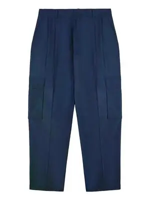 Patrizia Pepe Pleated Wide-leg Trousers - Blue