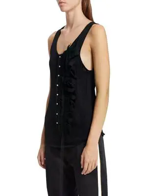 ANN DEMEULEMEESTER Rase Serafino Tank Top - Black
