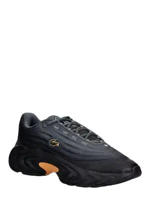 Lacoste Spinor Logo-patch Chunky-sole Sneakers - Grey