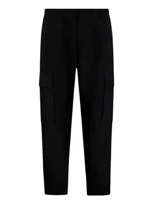 Herno Elasticated Waistband Cargo Pants - Black