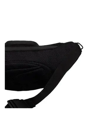 PUMA Logo Patch Belt Bag With Mesh Panels - Black