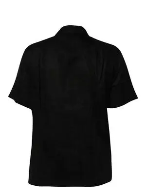 Carhartt Work In Progress Logo-patch Short-sleeve Shirt - Black
