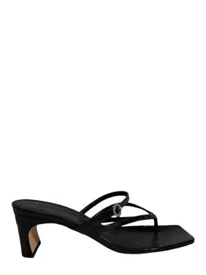 AeydĒ Giselle Leather Sandals - Black