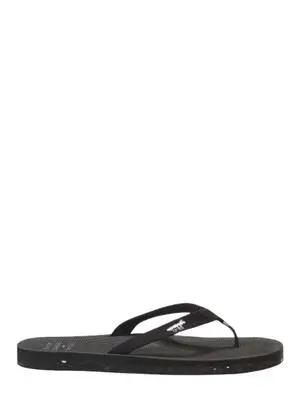 Maison Kitsuné X Indosole Flip Flops - Black