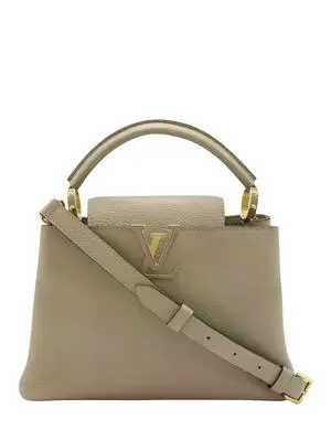LOUIS VUITTON Taurillon Capucines Bb Satchel - Neutrals