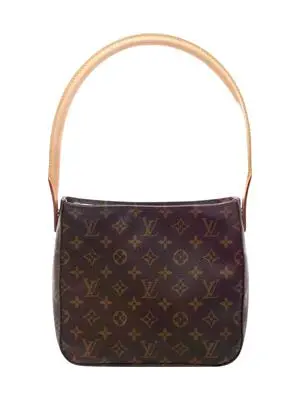 LOUIS VUITTON Monogram Looping Mm Shoulder Bag - Brown