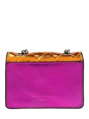 Kurt Geiger Kensington Quilted Leather Shoulder Bag - Orange