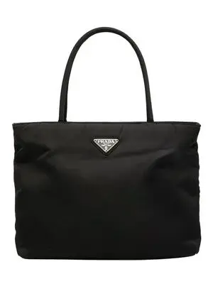 Prada Tessuto Tote Bag - Black