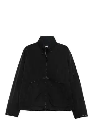 C.P. COMPANY Lens Detail High-neck Jacket - Black