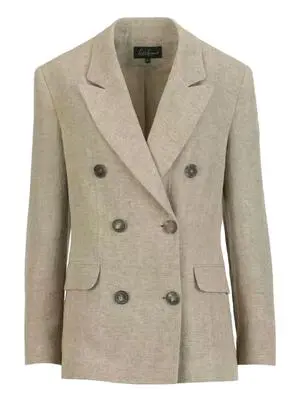 Luisa Spagnoli Vittorio Double-breasted Jacket - Neutrals